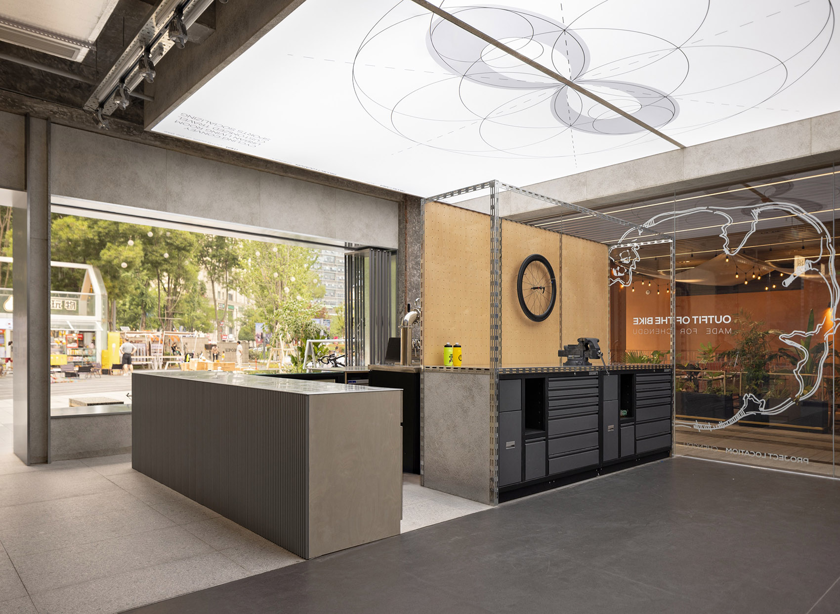 OOTB Cycling Lifestyle Space Design Narrative by +SONO STUDIO - 谷德设计网