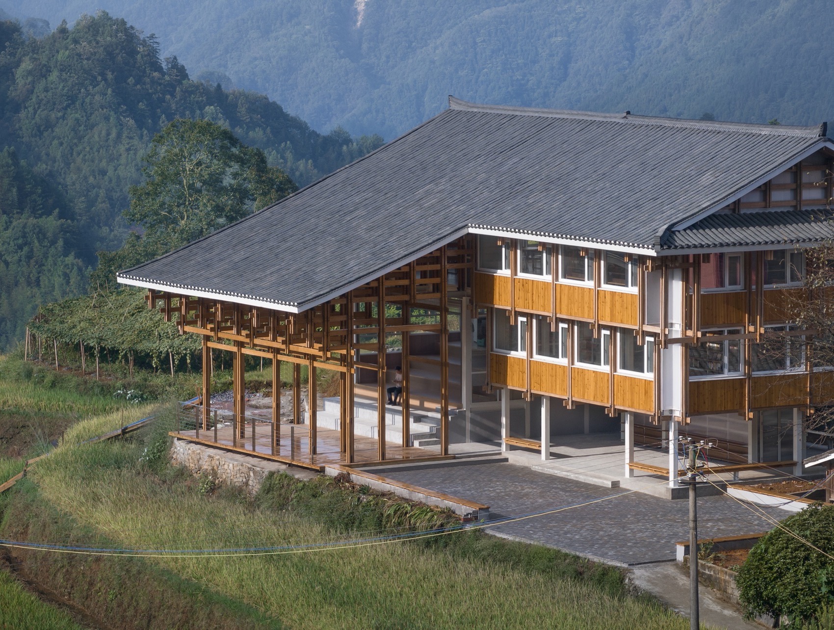 Mahai Village Cultural Center by C.J.Studio + Atelier Jian-Jia - 谷德设计网