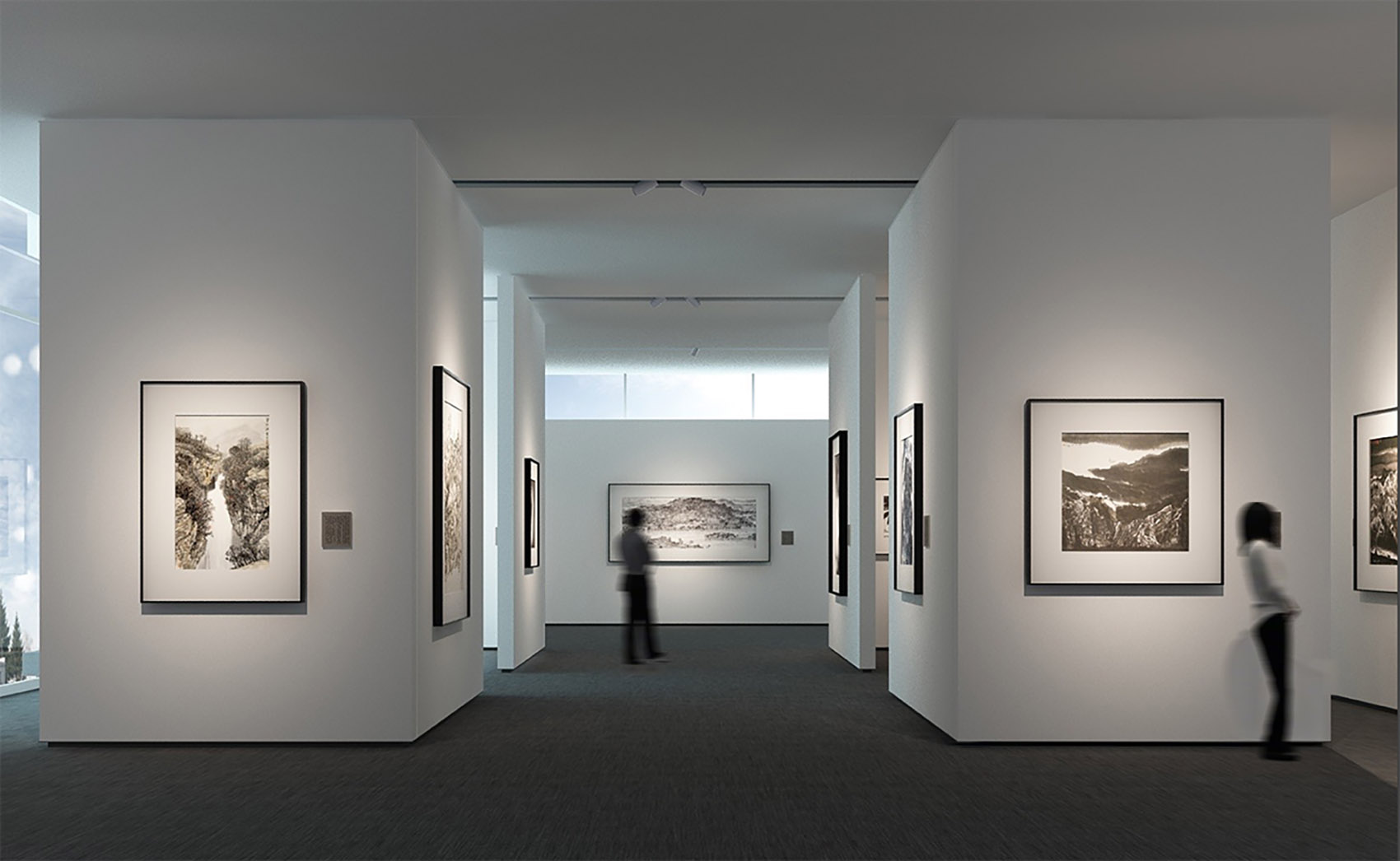 The Li Keran Art Center in Xuzhou by THAD - 谷德设计网