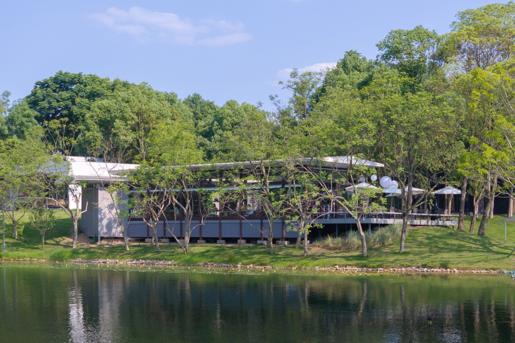 WX Building Design on CPI Island, Luhu Lake by Palimpsest - 谷德设计网