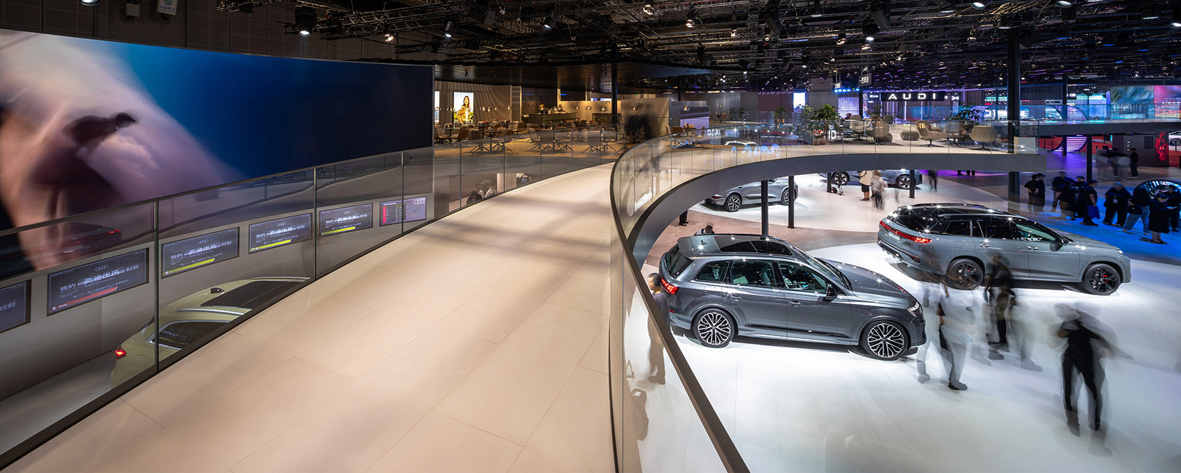 AUDI Pavilion at Shanghai Auto Show 2025 by Atelier I-N-D-J - 谷德设计网