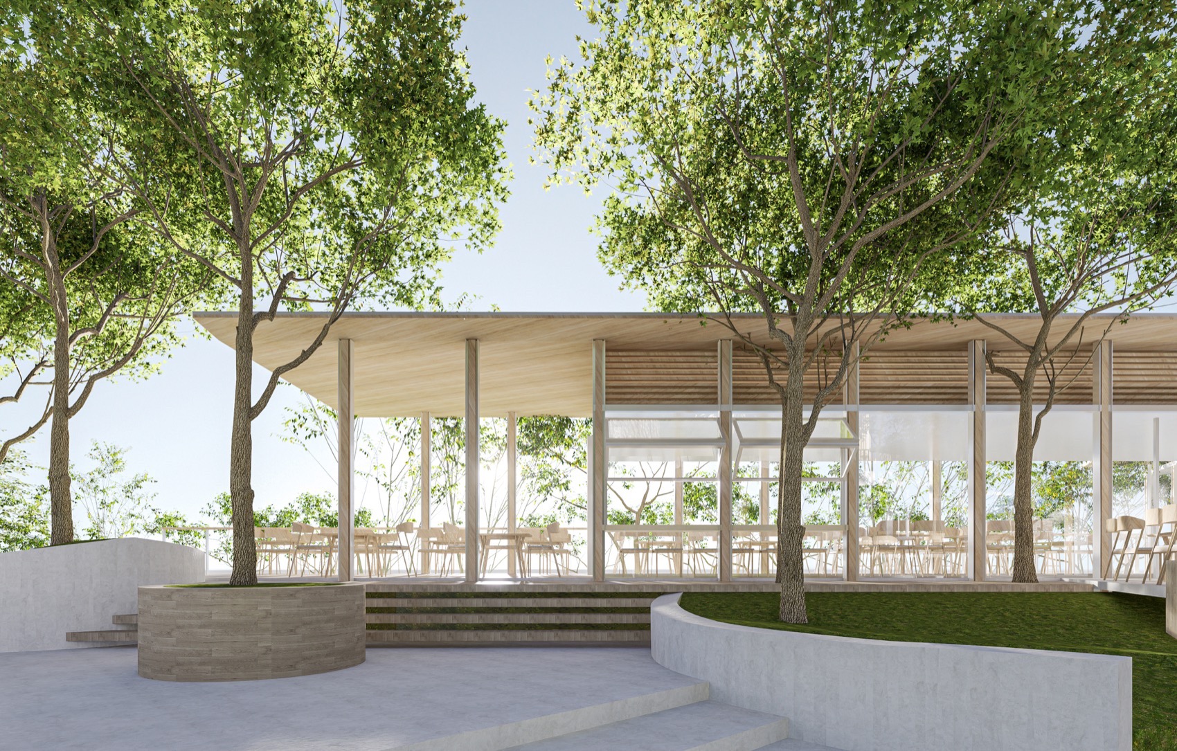 WX Building Design on CPI Island, Luhu Lake by Palimpsest - 谷德设计网