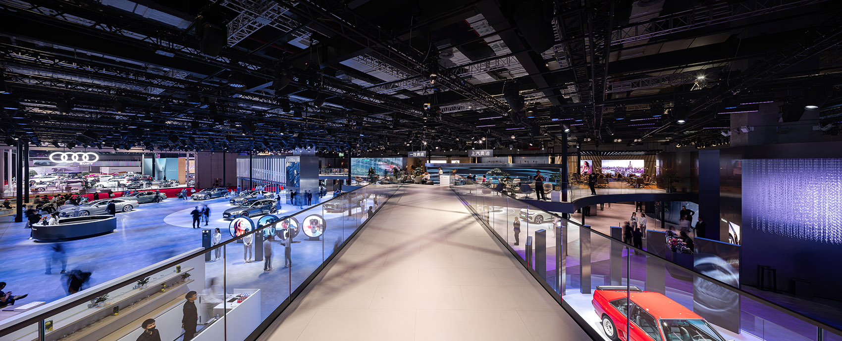 AUDI Pavilion at Shanghai Auto Show 2025 by Atelier I-N-D-J - 谷德设计网