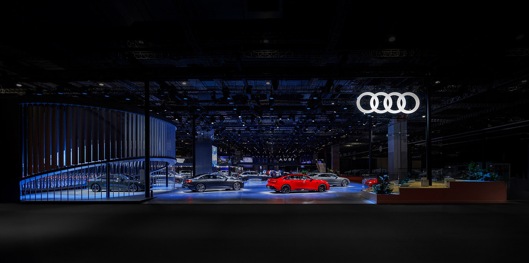 AUDI Pavilion at Shanghai Auto Show 2025 by Atelier I-N-D-J - 谷德设计网
