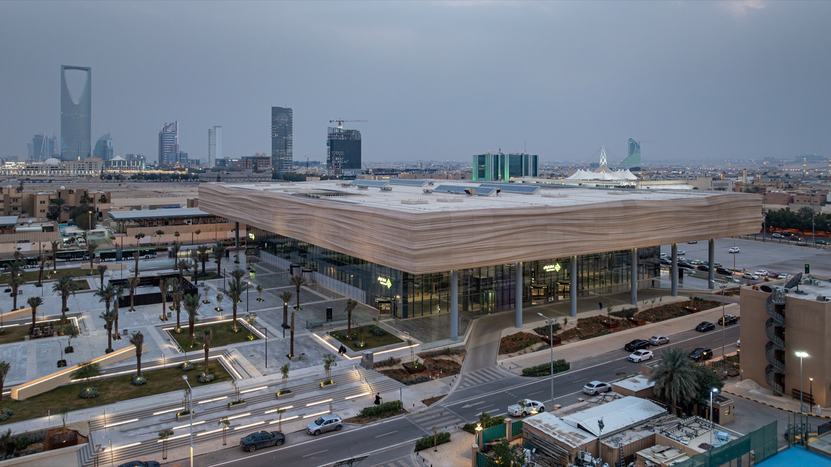Riyadh STC Metro Hub by Gerber Architekten - 谷德设计网