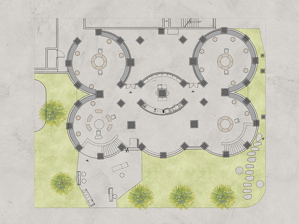 PAOMACHANG -Shanghai Gate M West Bund Dream Center by GE Space Design ...