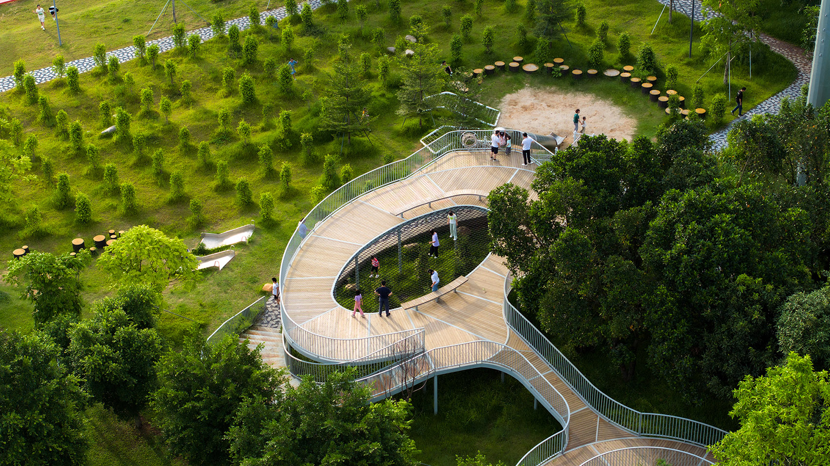 Guangming Hongqiao 1958 Eco Park by Shenzhen Zizu Studio - 谷德设计网