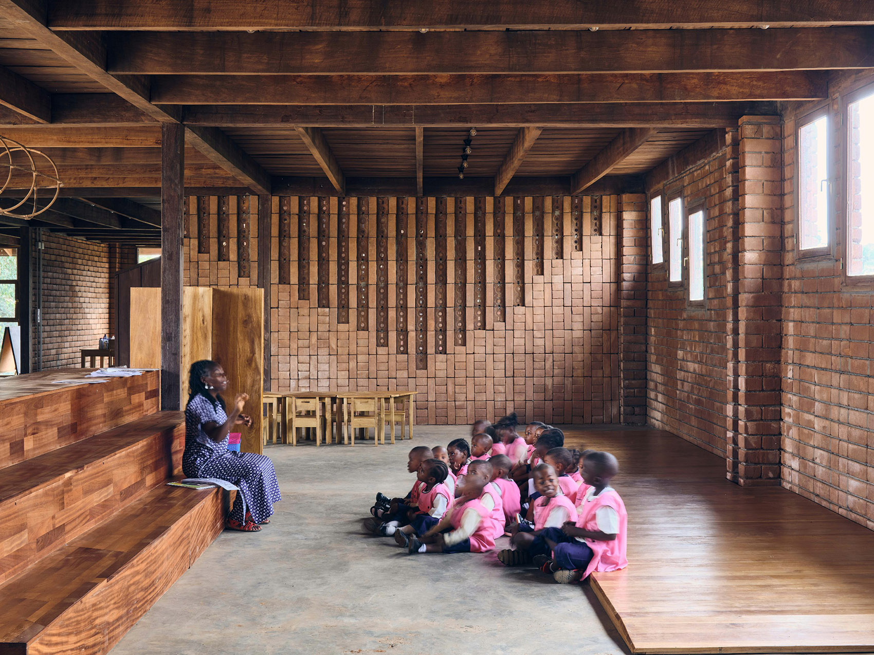 African Flow kindergarten by Urbanitree - 谷德设计网