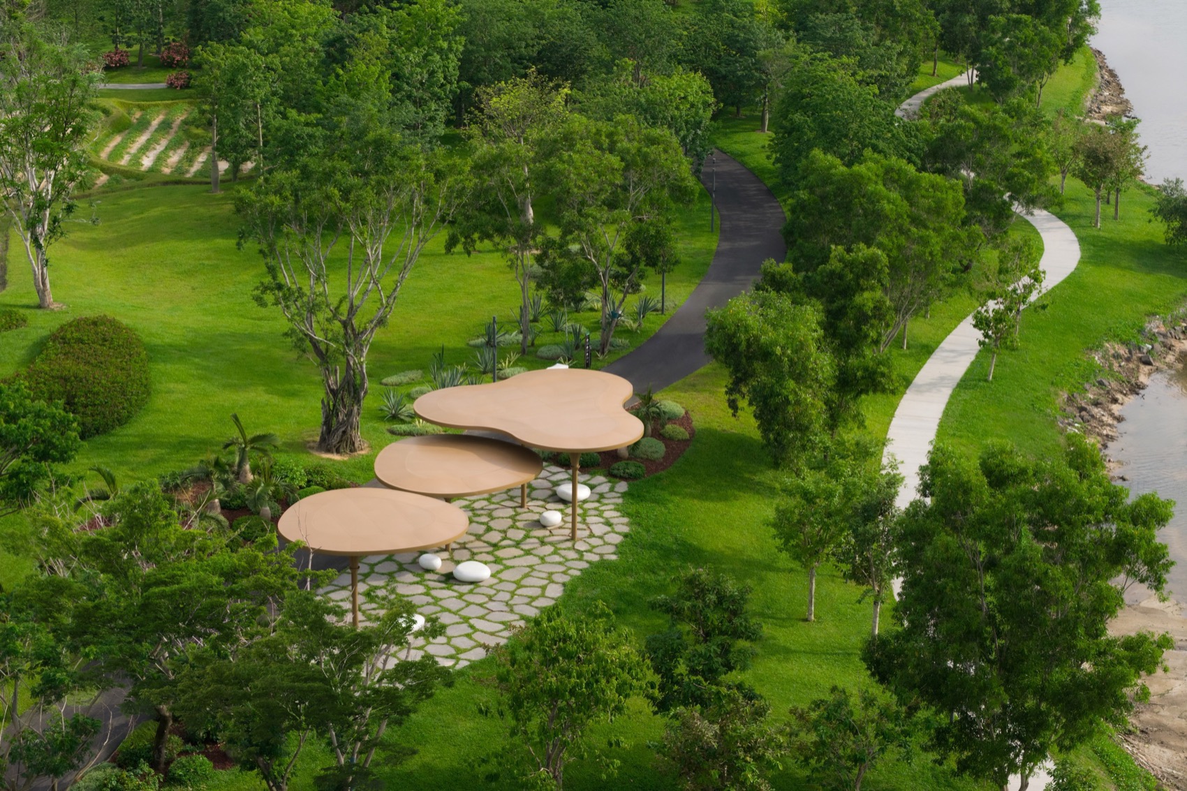 Landscape Design of Haitang River Ecological Park Phase II by LOLA ...