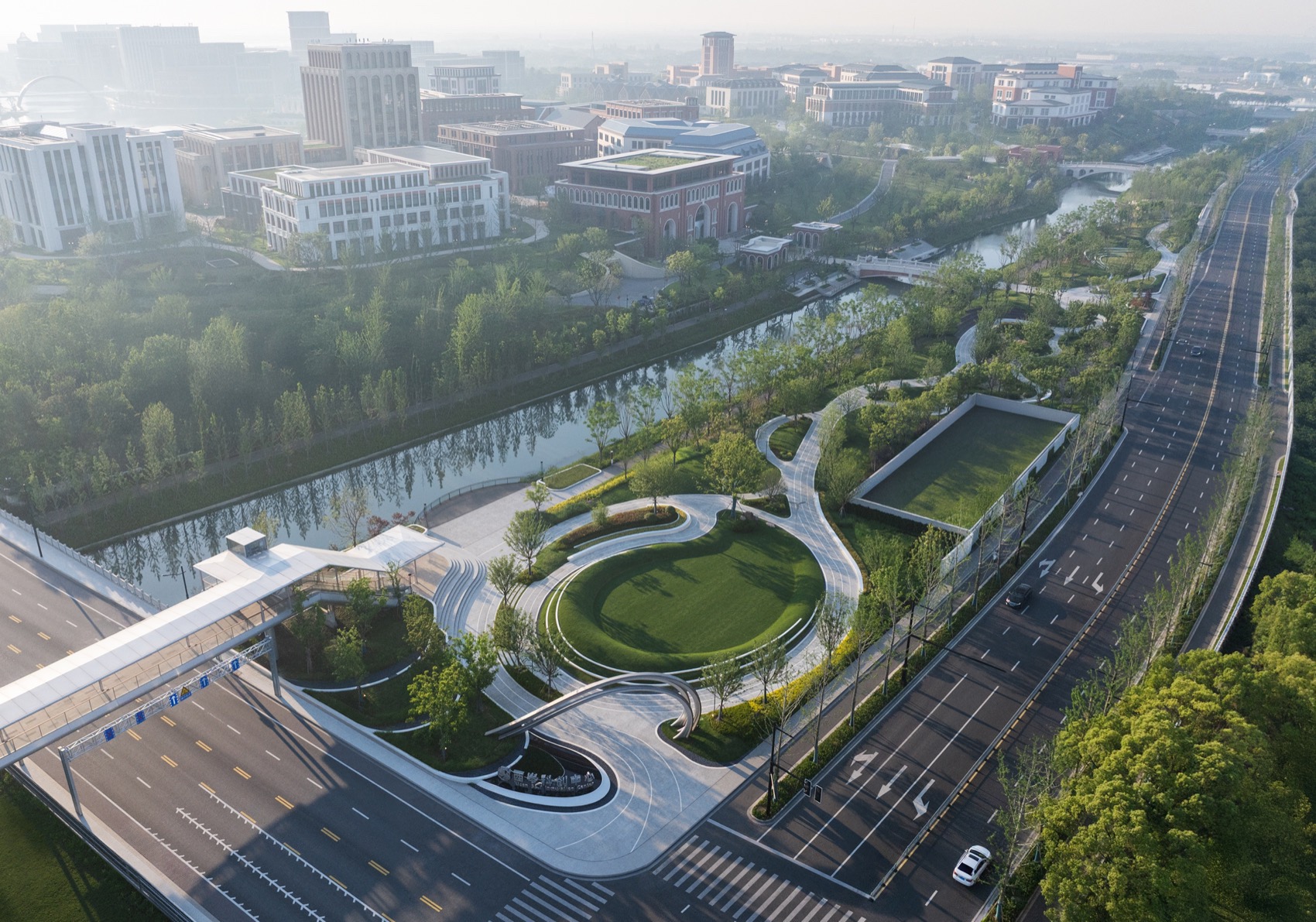 Landscape Design of Green Space on the East Side of Peiya South Road ...