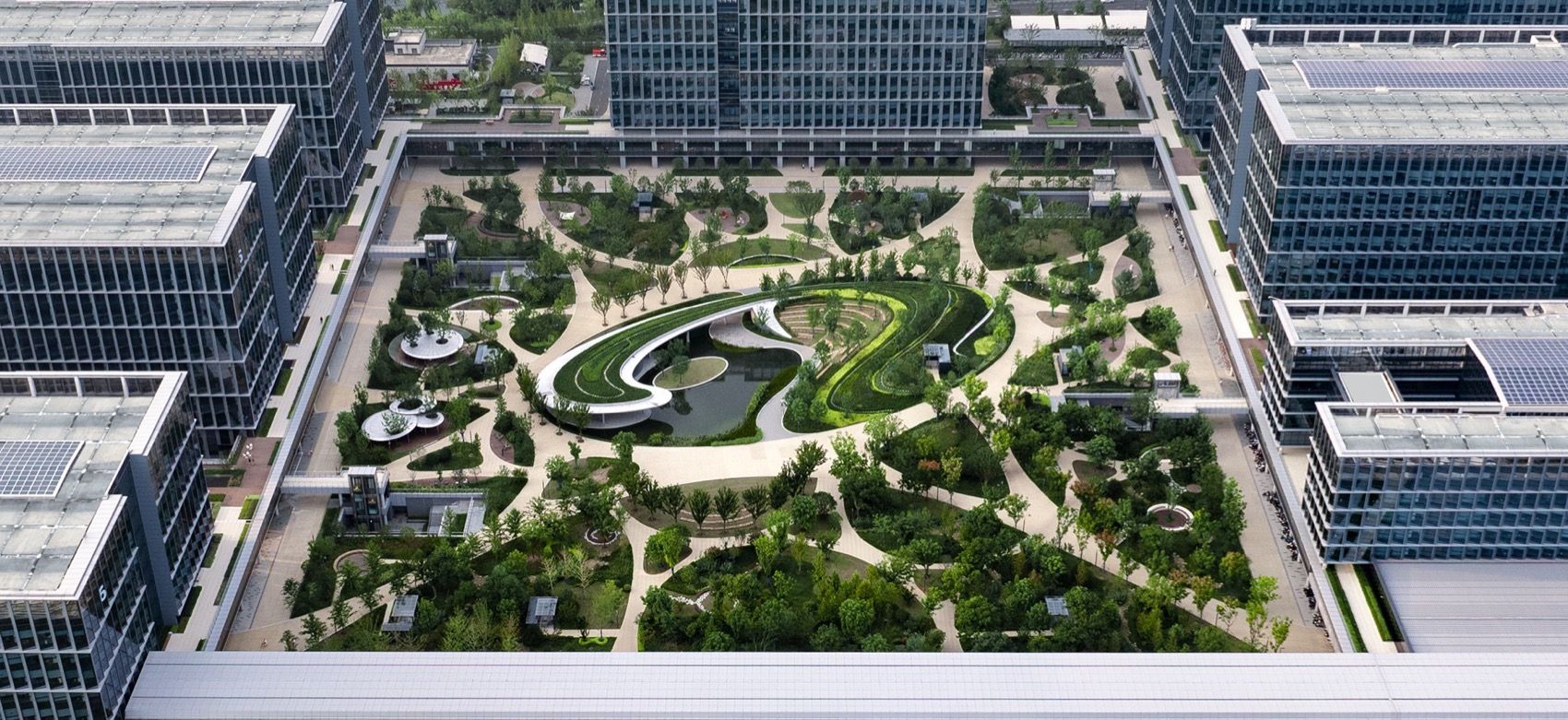 Landscape design of Alibaba Xixi Campus (Park C) by ASPECT Studios - 谷德设计网