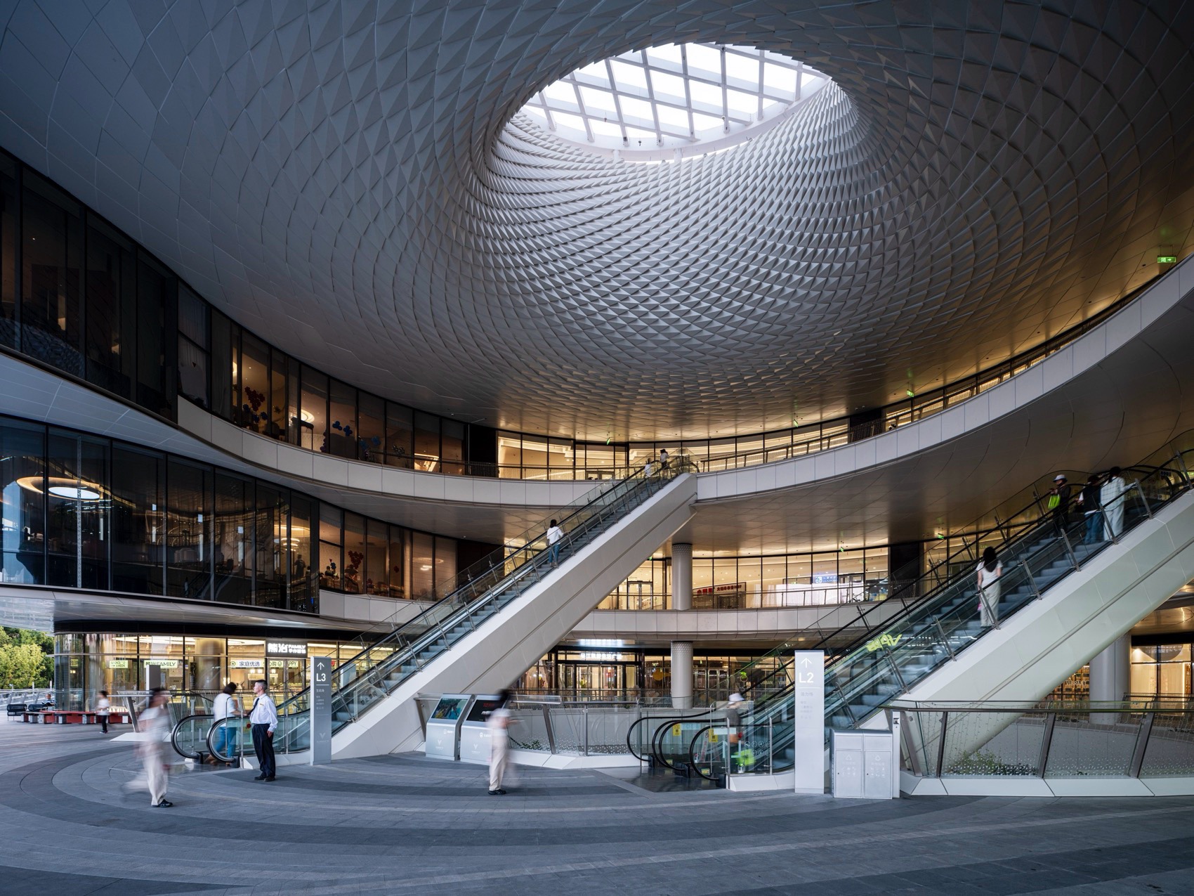 Suzhou Wujiang Songling Avenue Bus Terminal by Nikken Sekkei Ltd - 谷德设计网
