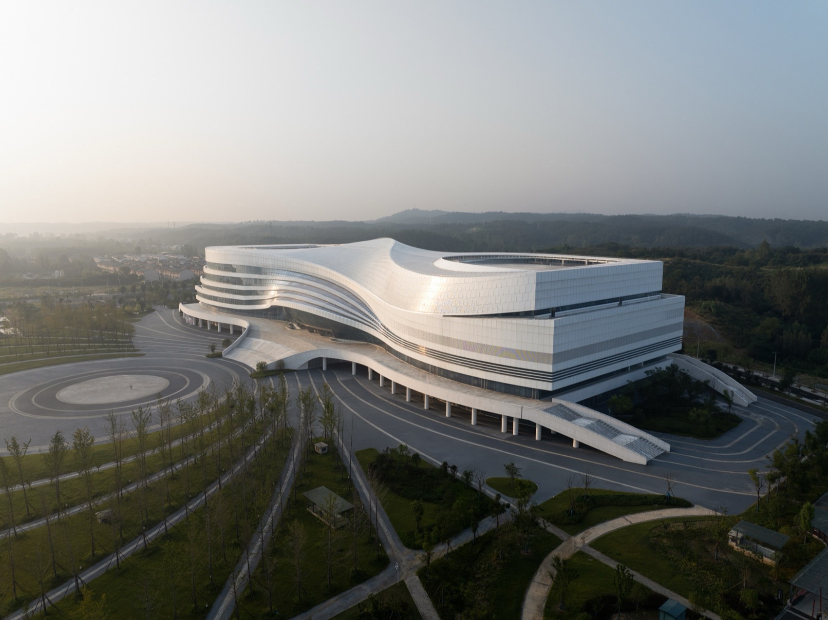 Suizhou Urban Public Activity Center Complex by Central-South ...