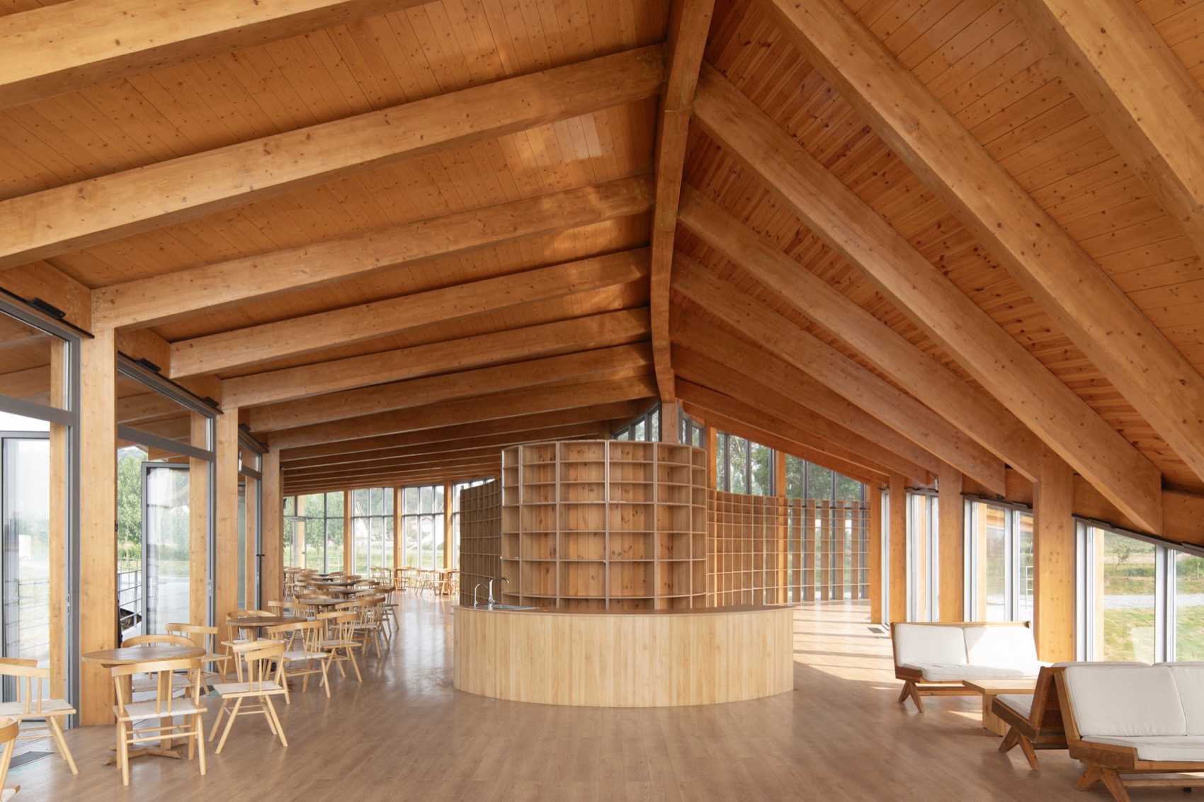 The Driftwood Village Center, Xinyang by Primary Architects - 谷德设计网