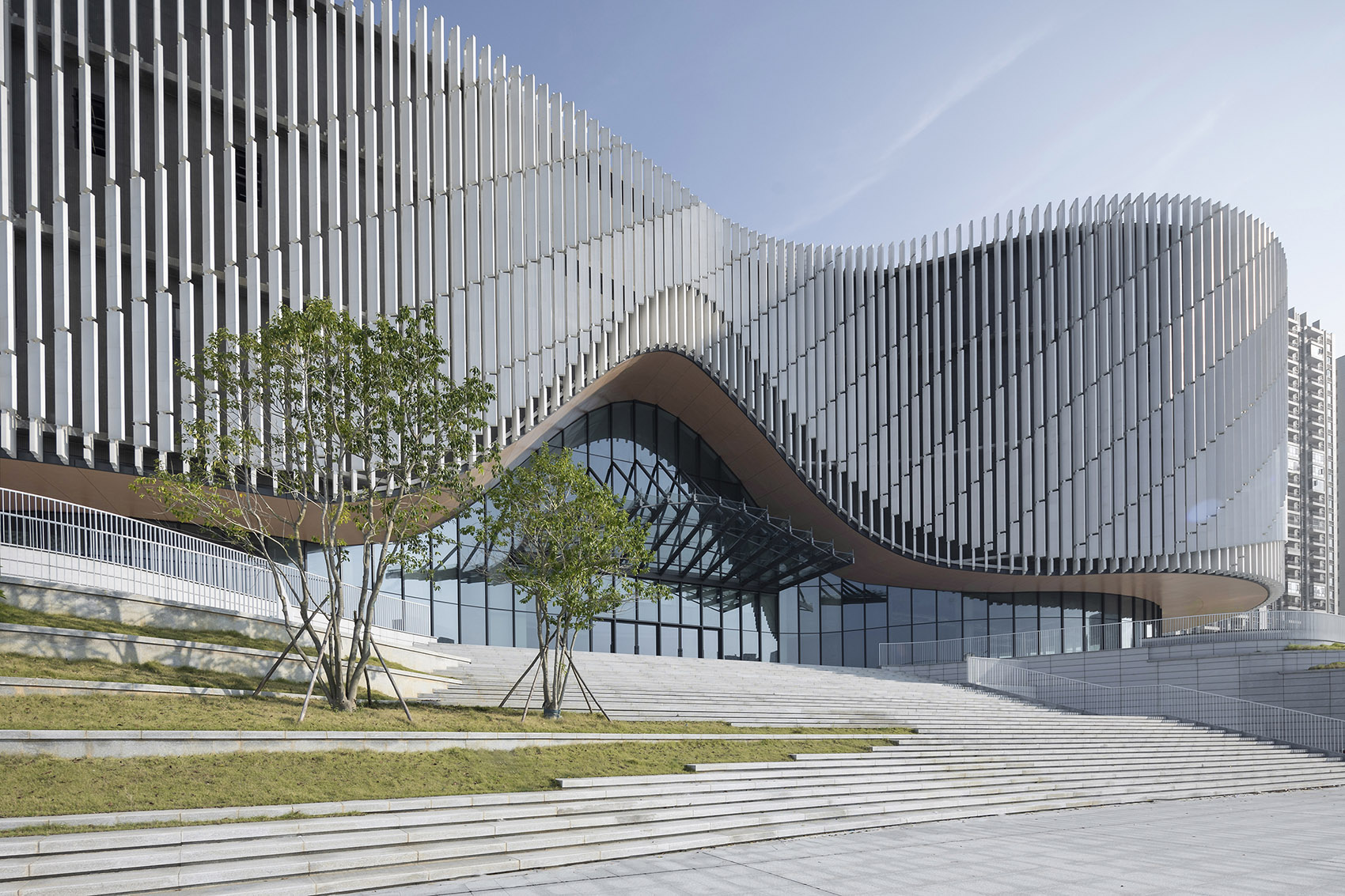 Yangjiang Cultural Center by Architectural Design & Research Institute ...
