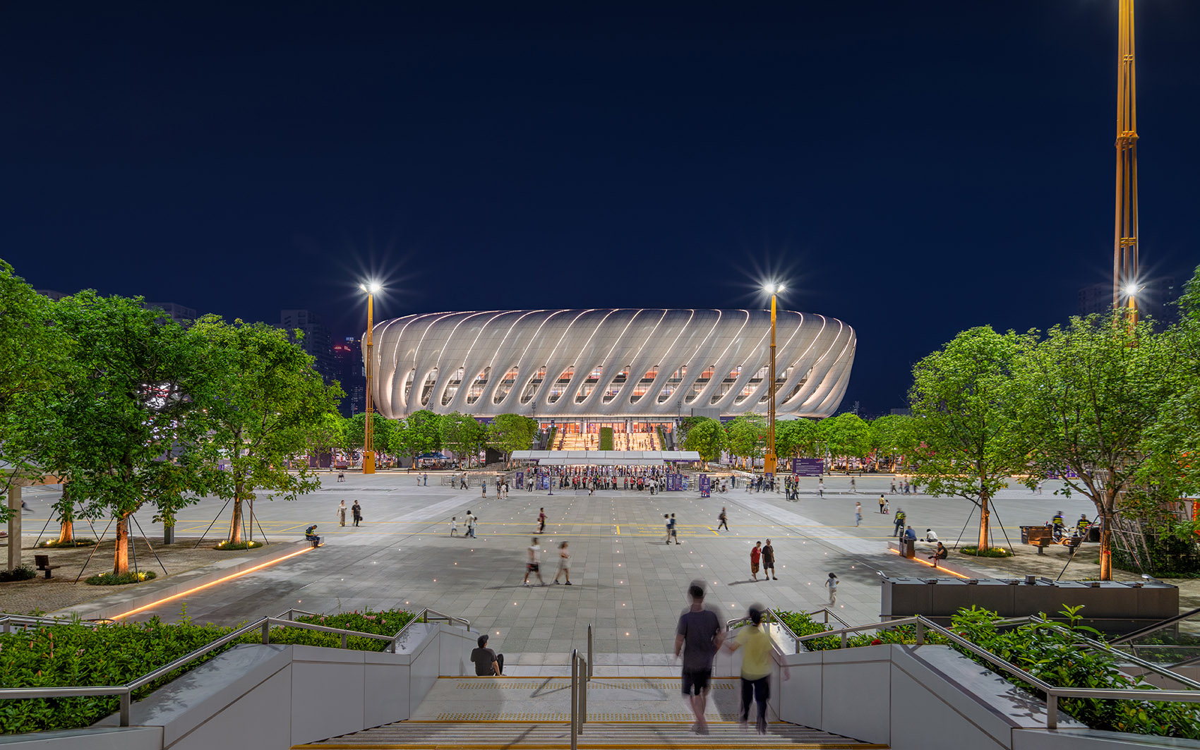 Shenzhen Sports Center Landscape Architecture by LOLA Landscape ...