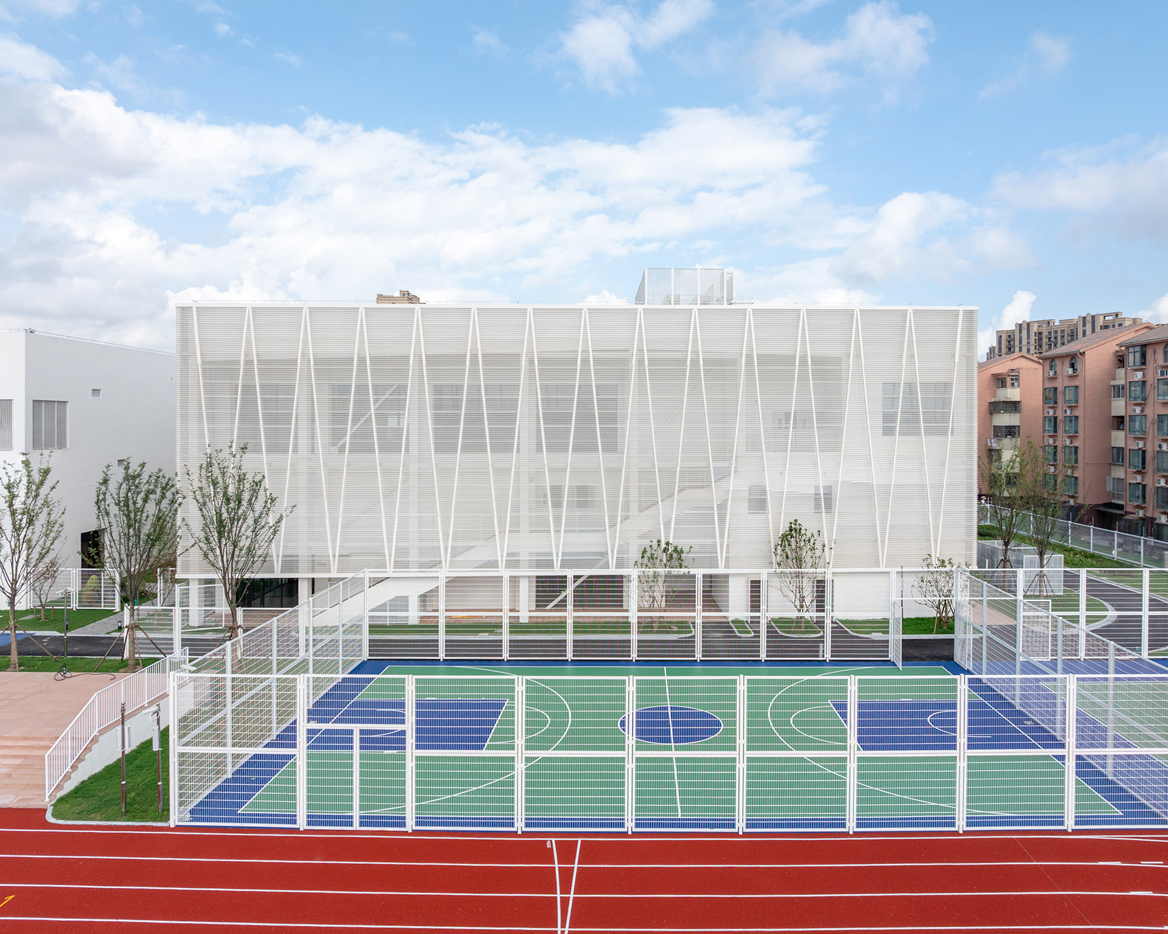 The Hetu Middle School and The Luoshu Kindergarten by GOM - 谷德设计网
