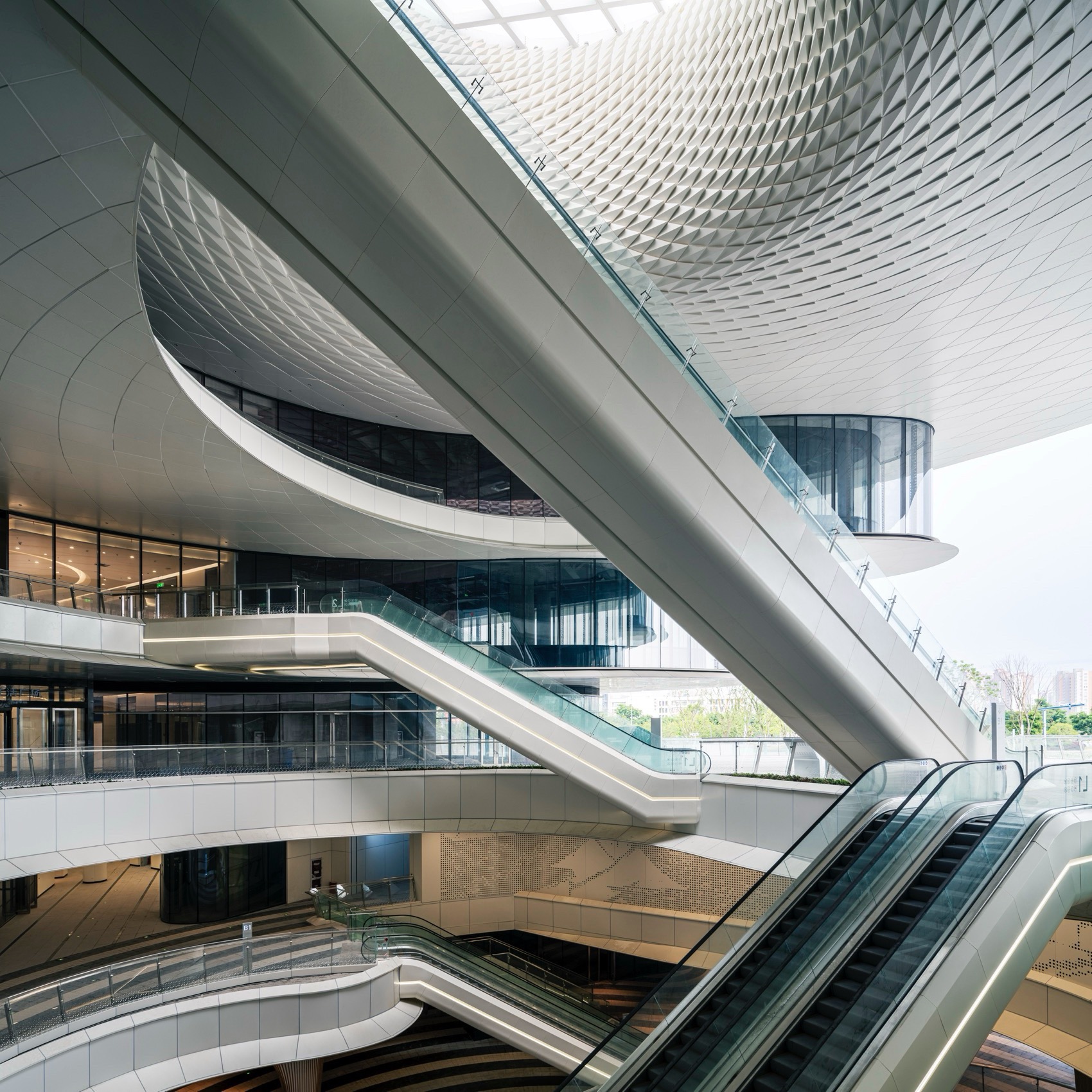 Suzhou Wujiang Songling Avenue Bus Terminal by Nikken Sekkei Ltd - 谷德设计网
