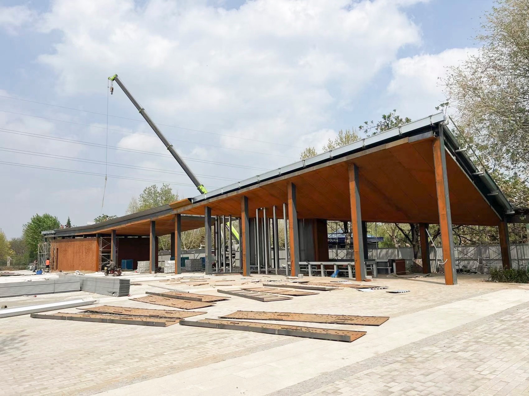 Reed Pavilion, Bird-watching Tower –Park service building series in ...