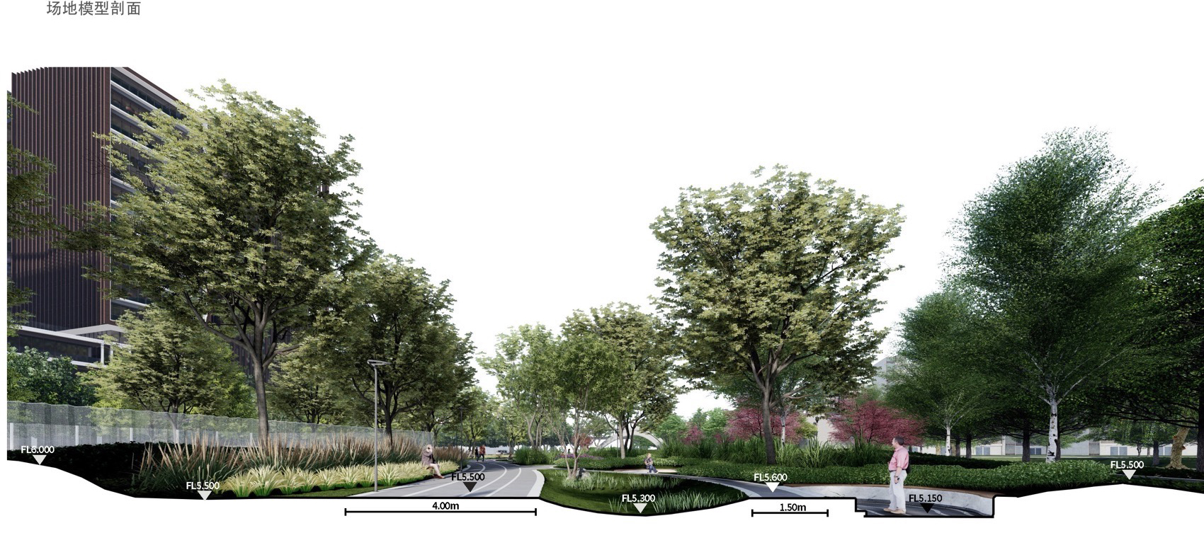 青浦西岑培雅南路绿带，上海 / UDG上海联创设计集团 - 谷德设计网