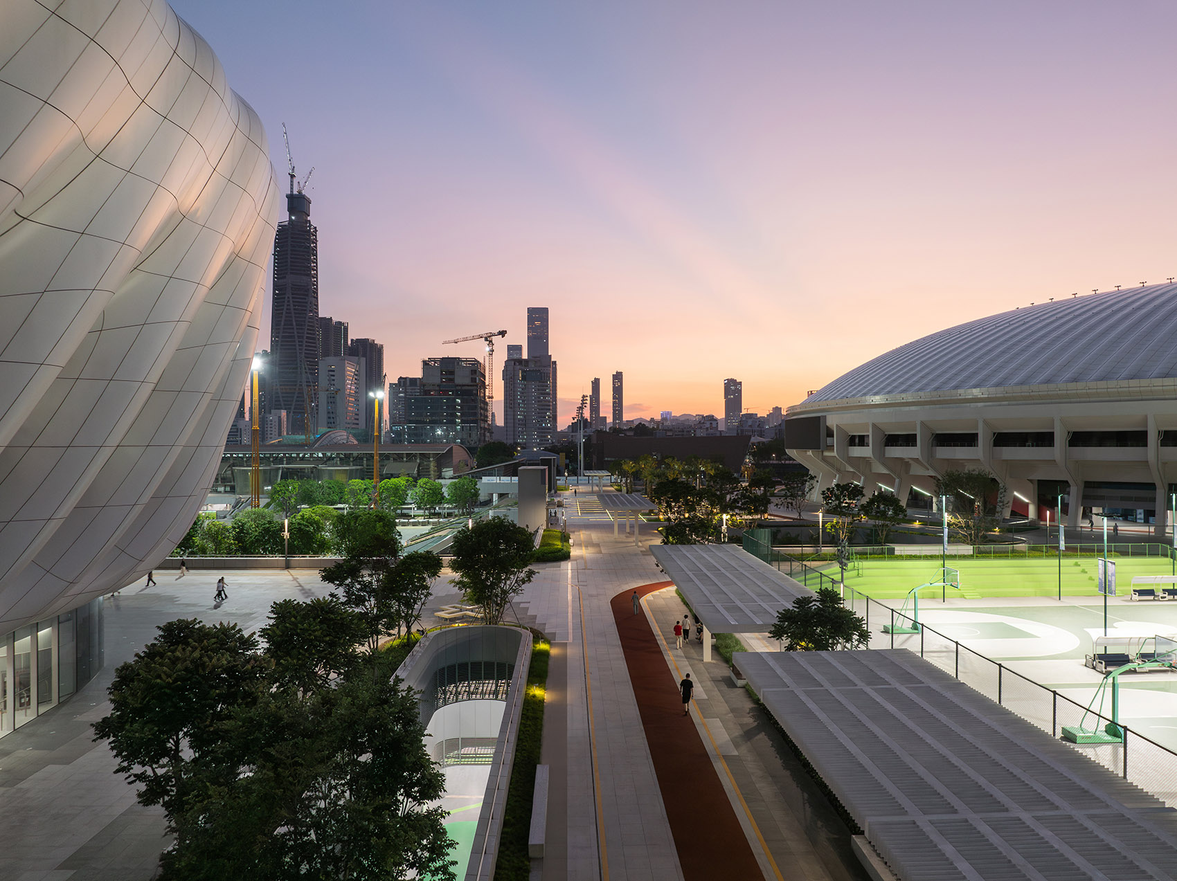 Shenzhen Sports Center Landscape Architecture by LOLA Landscape ...