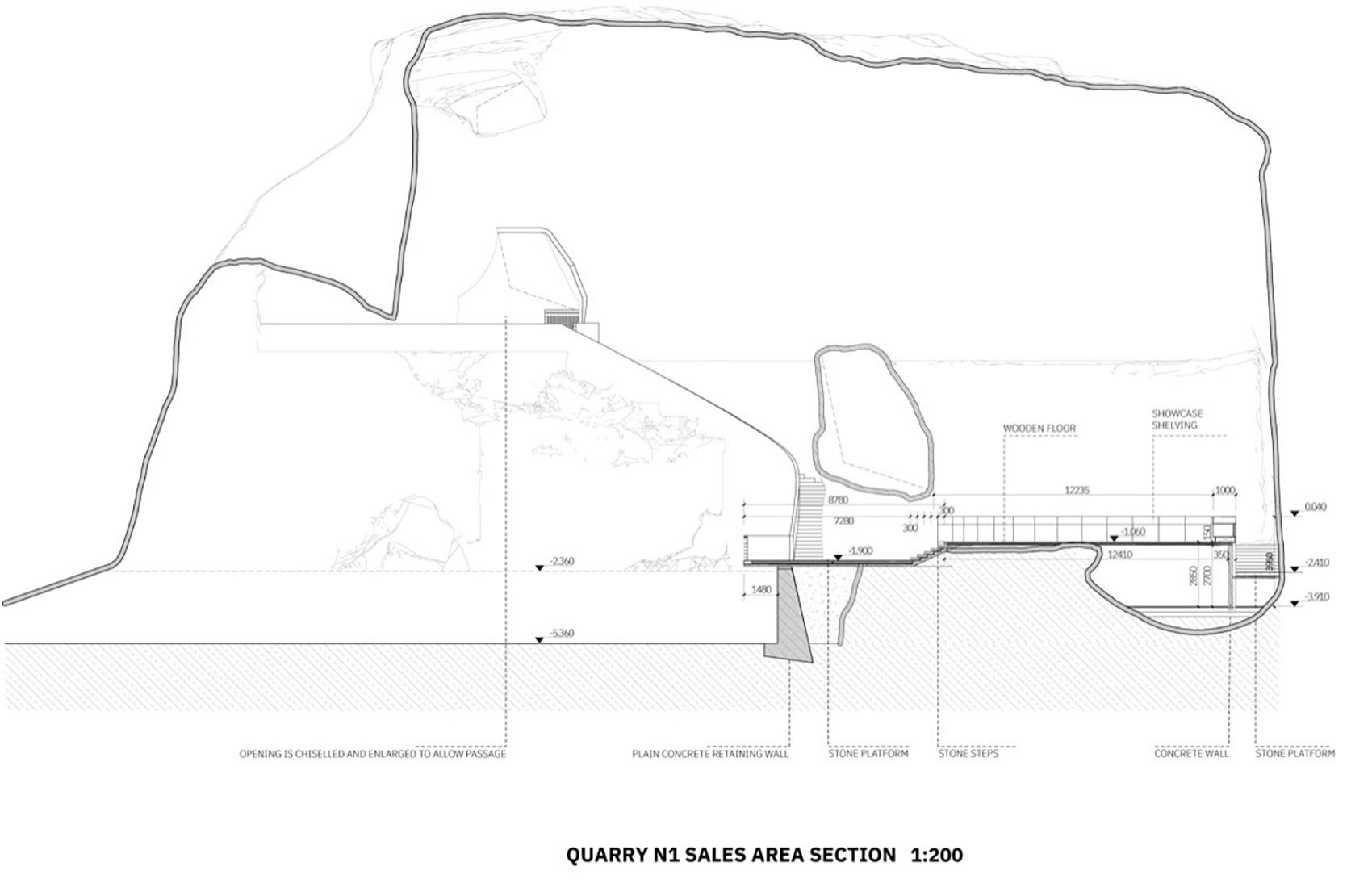 Huangyan Quarry Cultural & Art Center by DnA_Design and Architecture ...