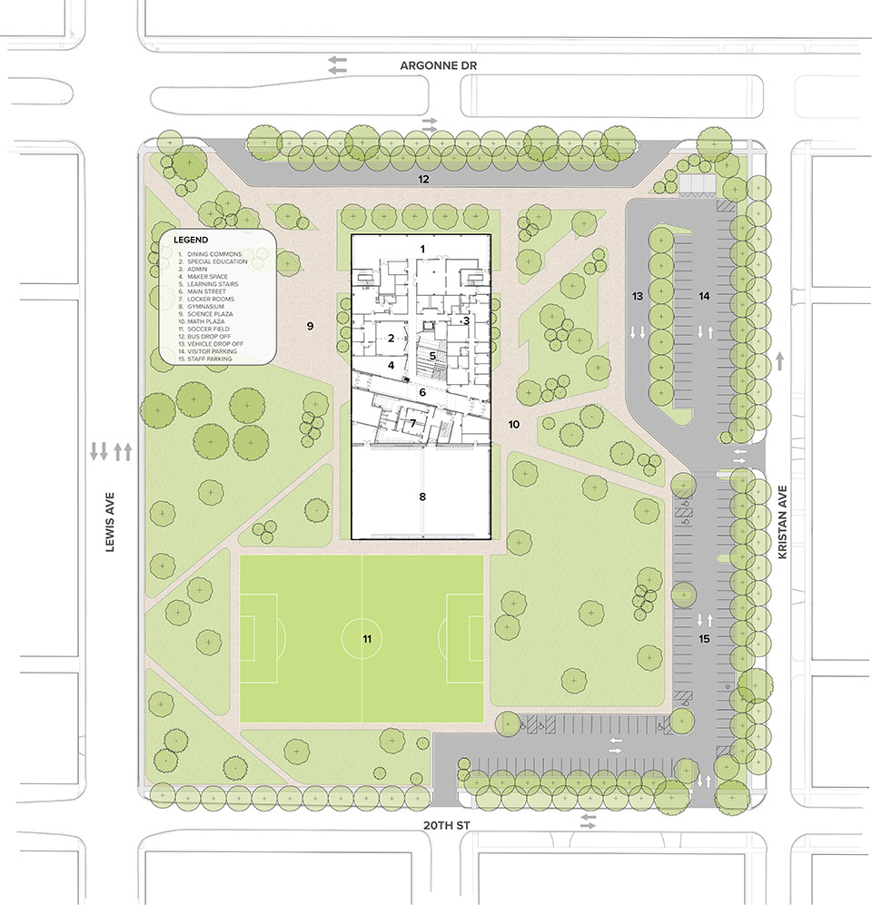 NEAL Math & Science Academy by JGMA - 谷德设计网