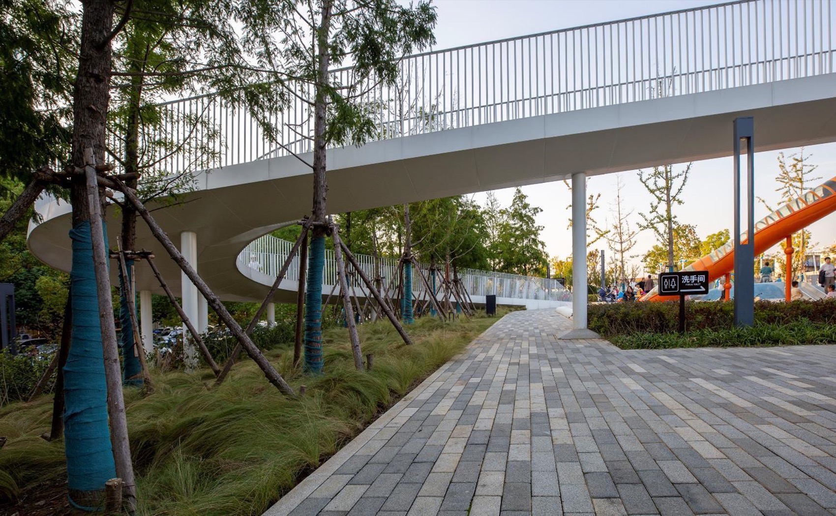 Everyday Landscape Infrastructure Urban Parking Park Design by School ...