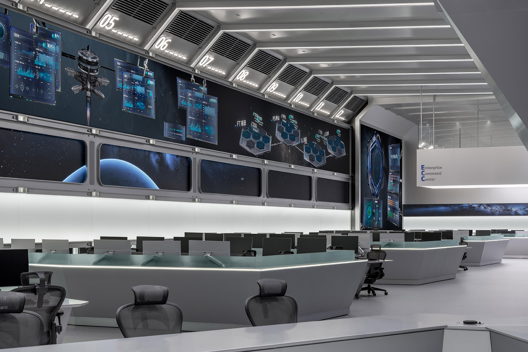 Enterprise Command Center – WeBank by EICOSPACE - 谷德设计网