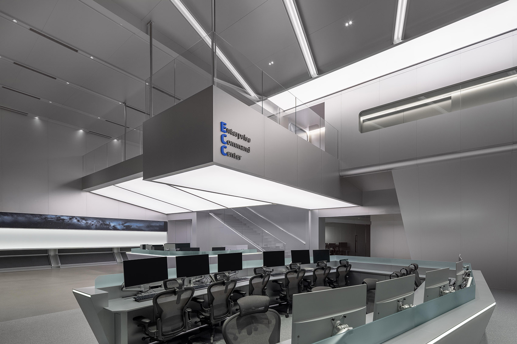 Enterprise Command Center – WeBank by EICOSPACE - 谷德设计网