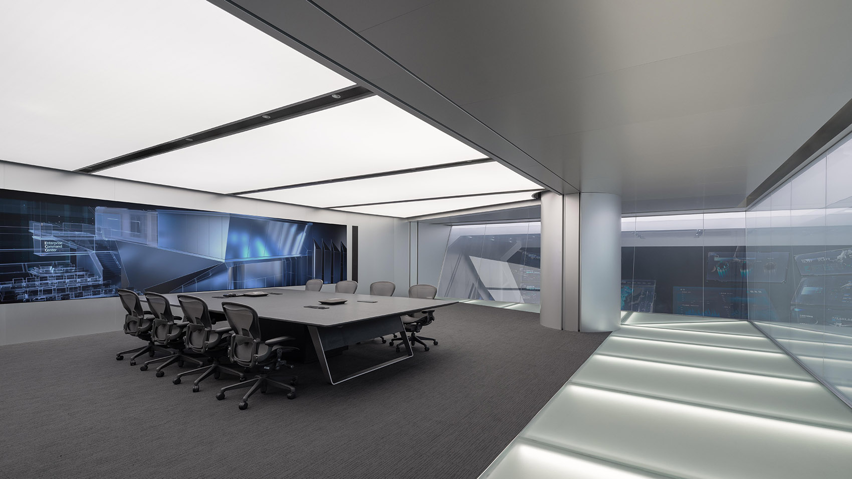 Enterprise Command Center – WeBank by EICOSPACE - 谷德设计网