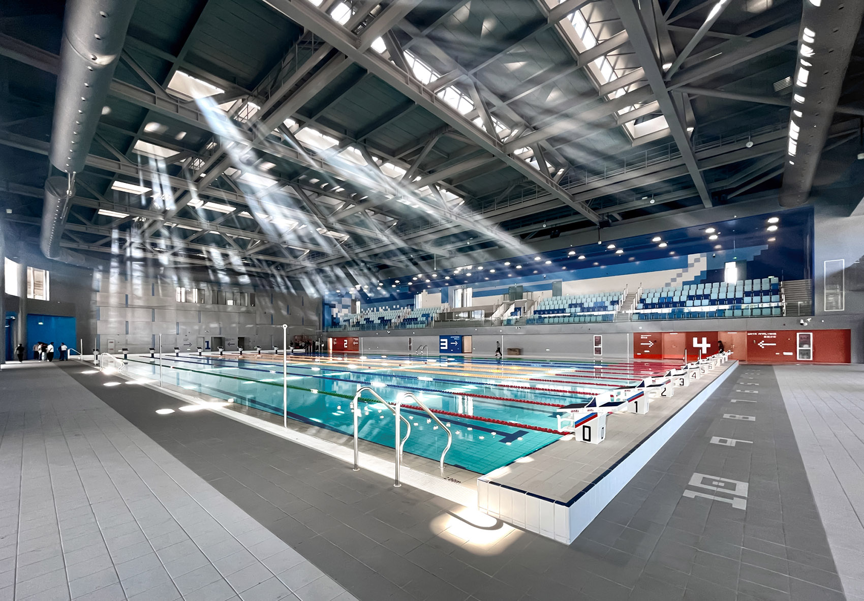 Hushan Sports Park Swimming Center by LYCS Architecture Work - 谷德设计网