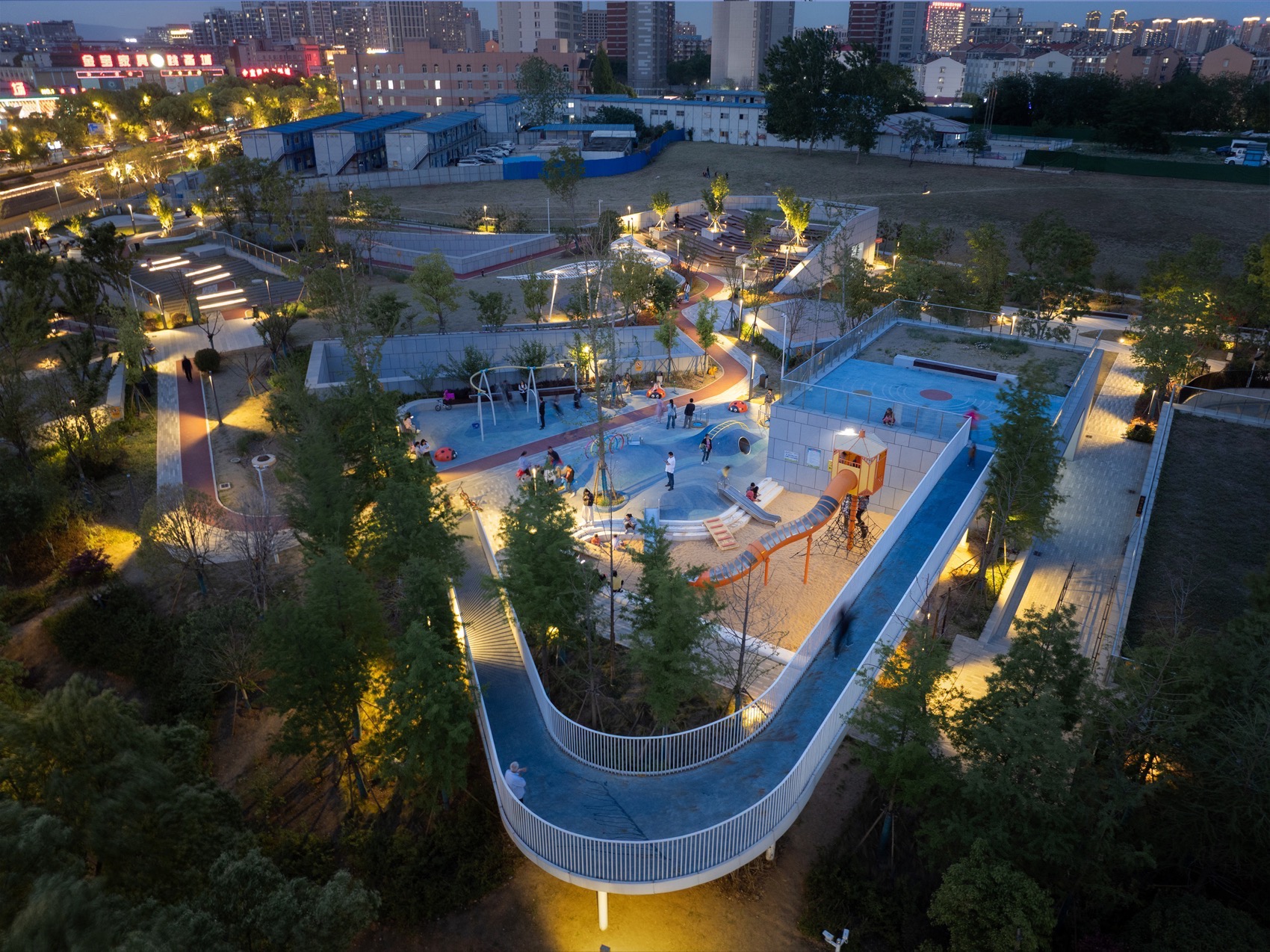 Everyday Landscape Infrastructure Urban Parking Park Design by School ...
