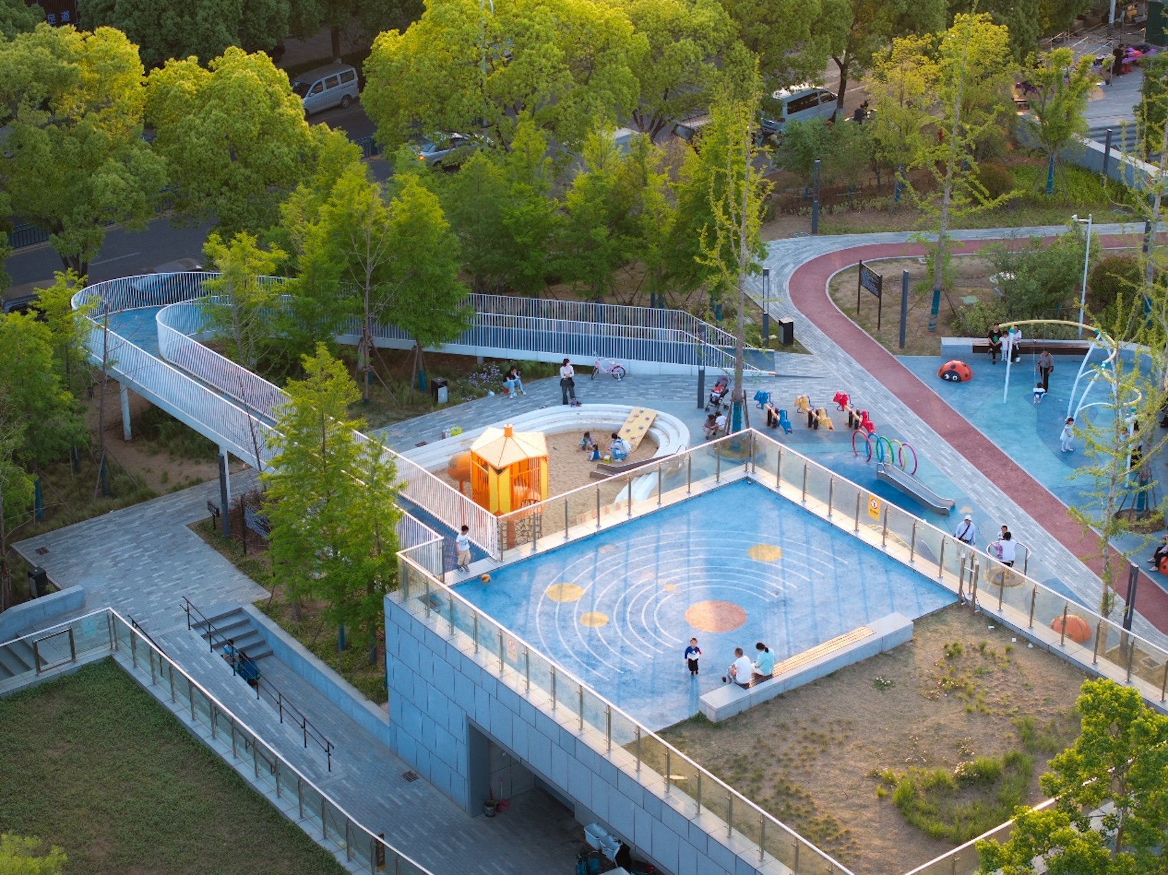 Everyday Landscape Infrastructure Urban Parking Park Design by School ...