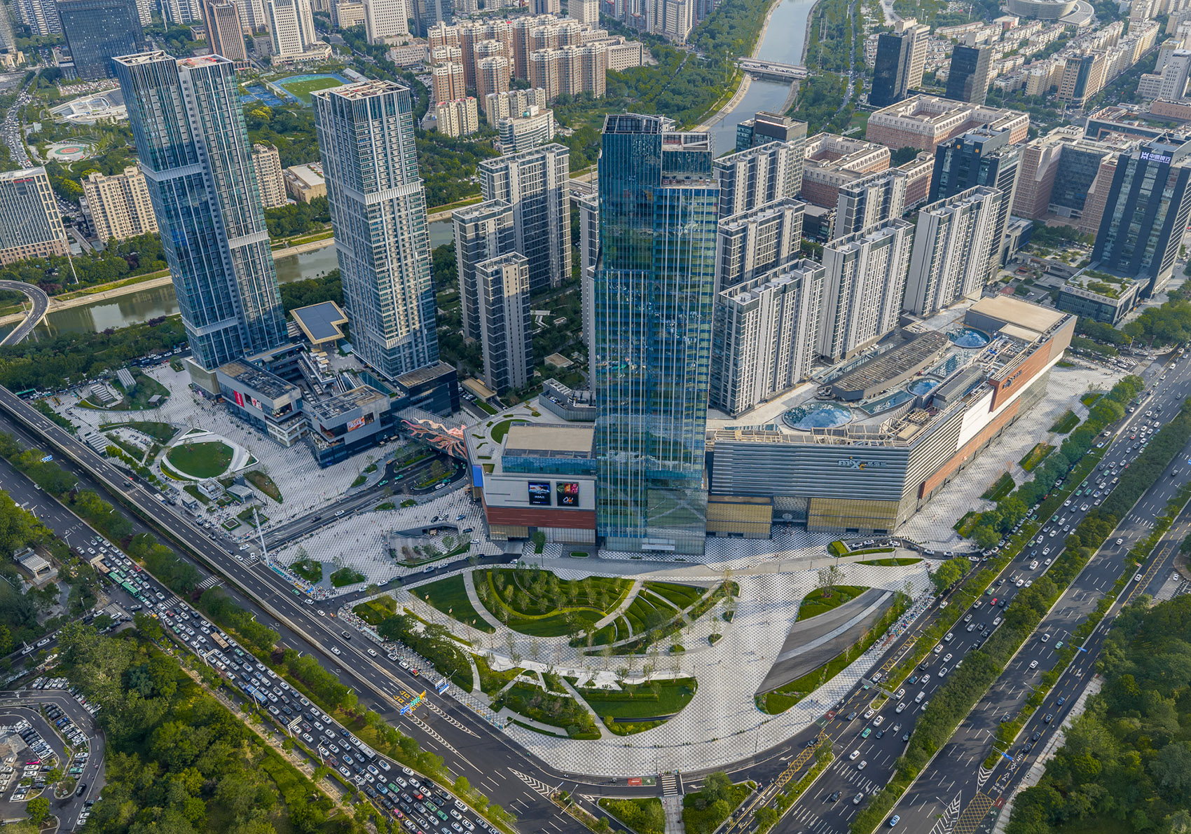 The MixC Landscape Design by Percent Landscape Design Studio - 谷德设计网