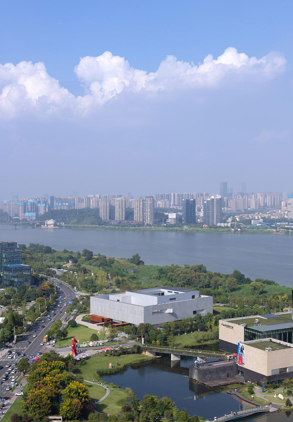 XiangJiang New District Urban Pavilion by WCY Regional Studio & Hunan ...