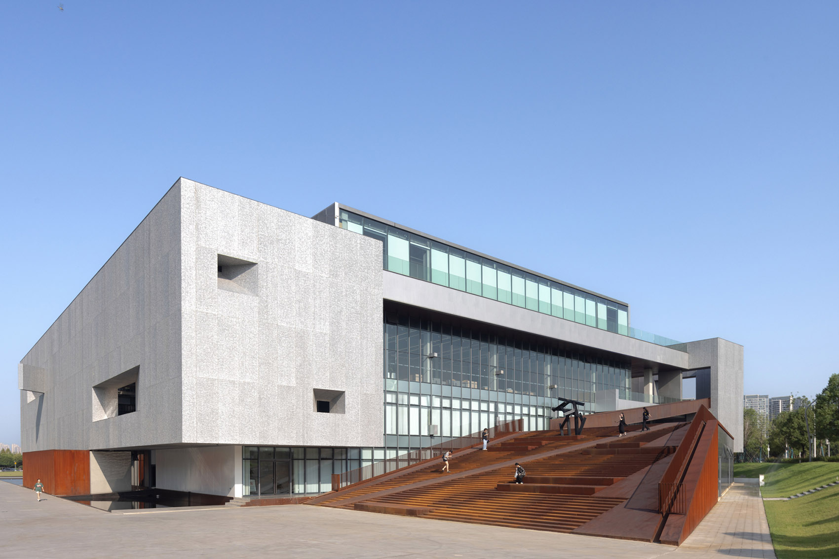 XiangJiang New District Urban Pavilion by WCY Regional Studio & Hunan ...