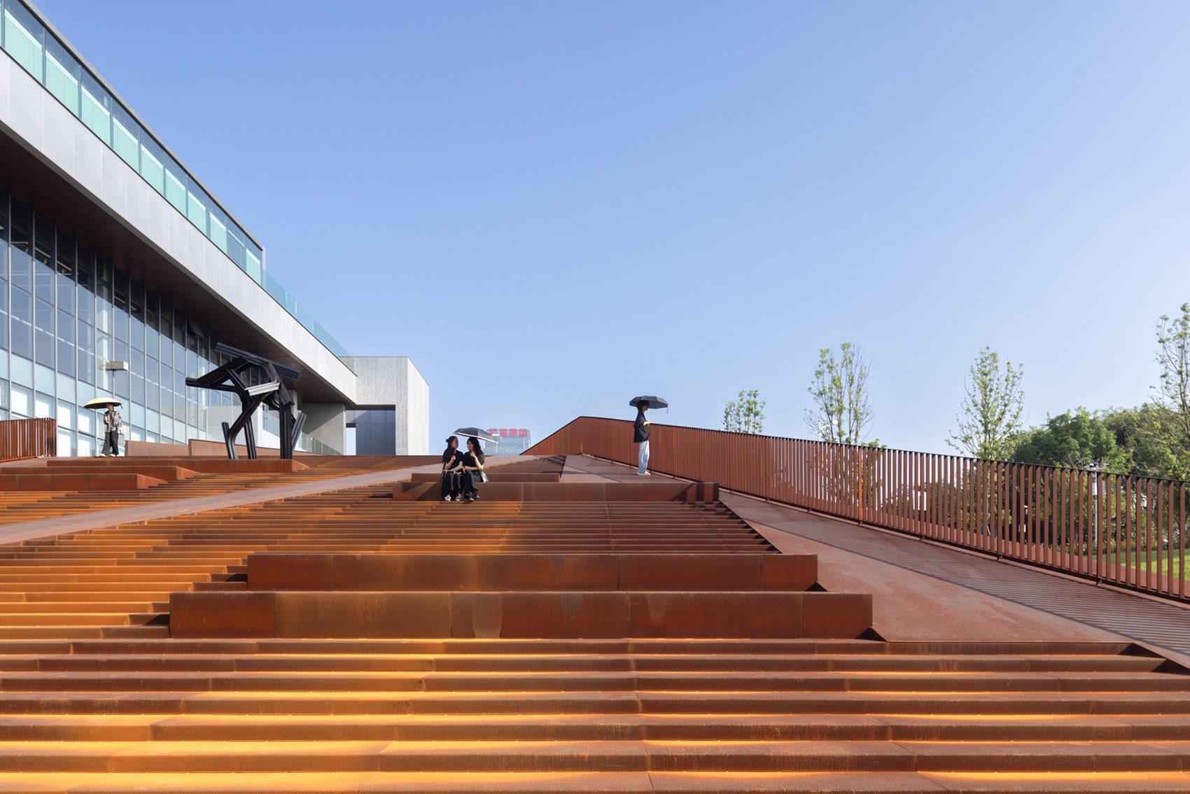 XiangJiang New District Urban Pavilion by WCY Regional Studio & Hunan ...