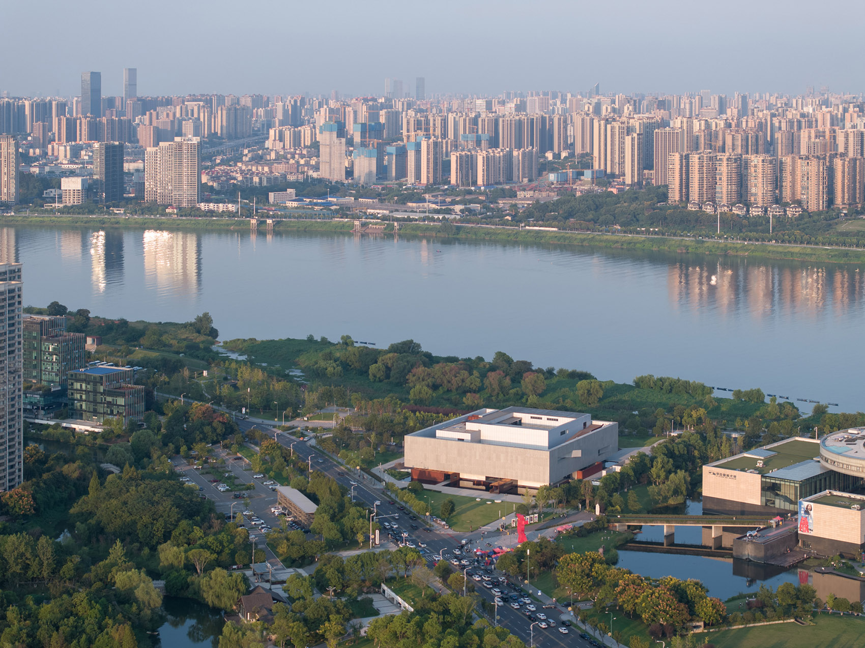 XiangJiang New District Urban Pavilion by WCY Regional Studio & Hunan ...