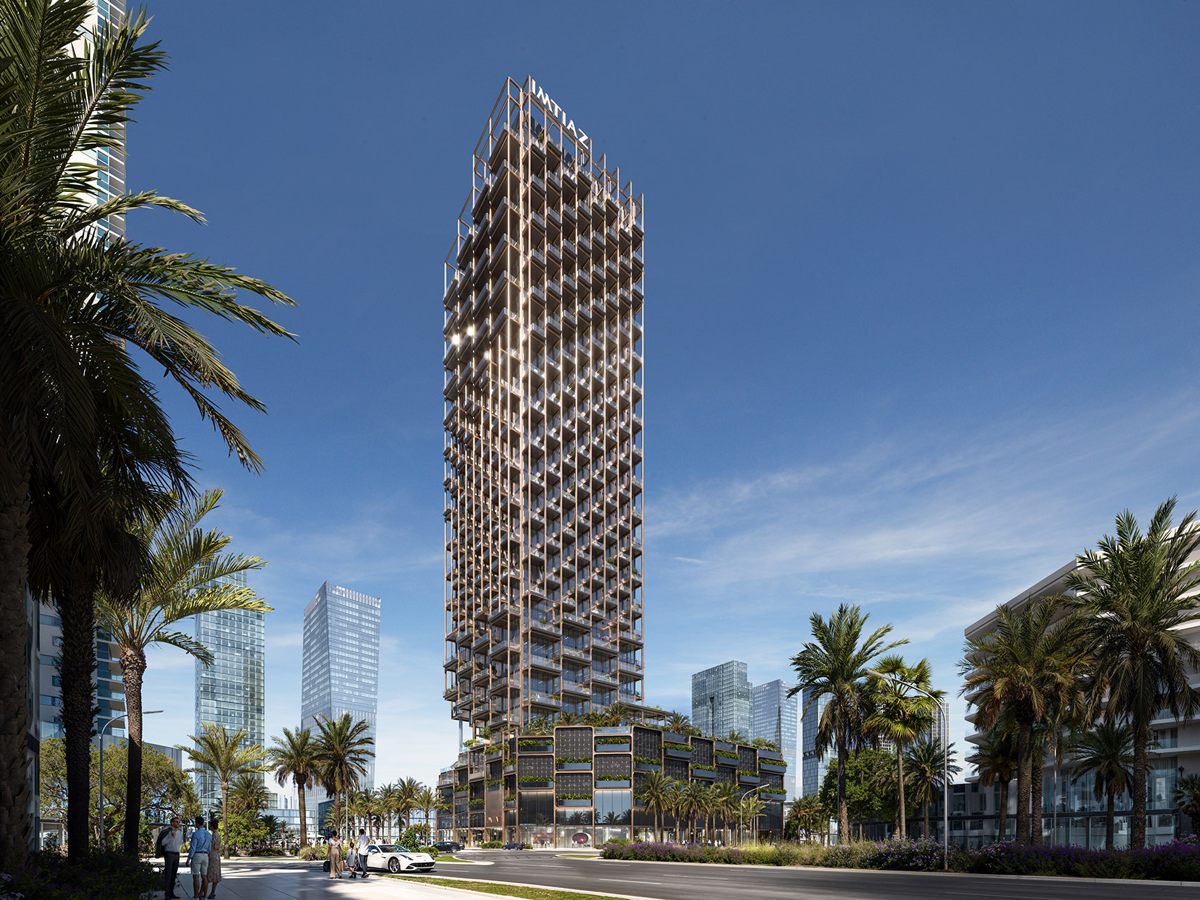 交响塔，迪拜 / Zaha Hadid Architects - 谷德设计网