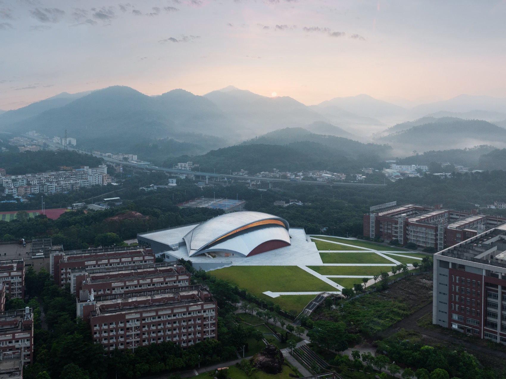 Gymnasium of Guangdong Polytechnic Institute by South China University ...