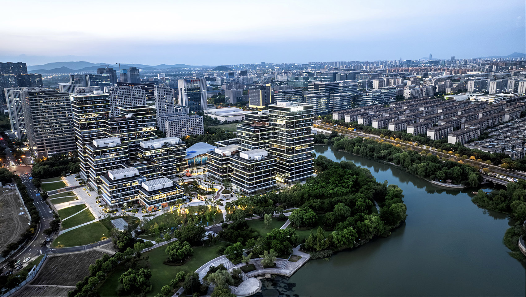 Design of Alibaba Center · Hangzhou Future Park by UP+S Work - 谷德设计网