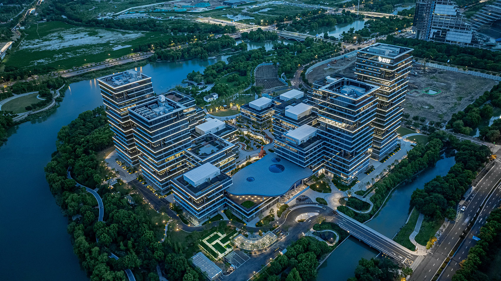 Design of Alibaba Center · Hangzhou Future Park by UP+S Work - 谷德设计网