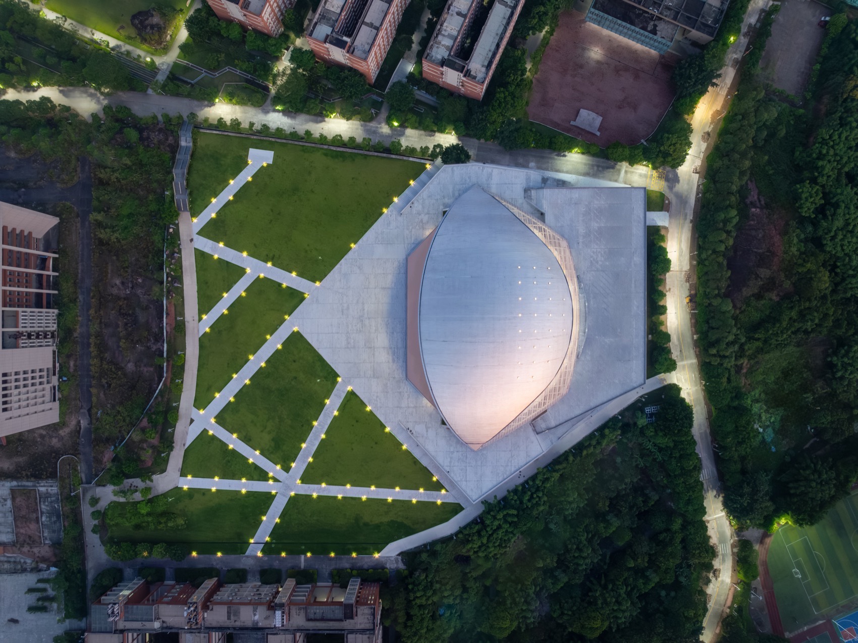 Gymnasium of Guangdong Polytechnic Institute by South China University ...