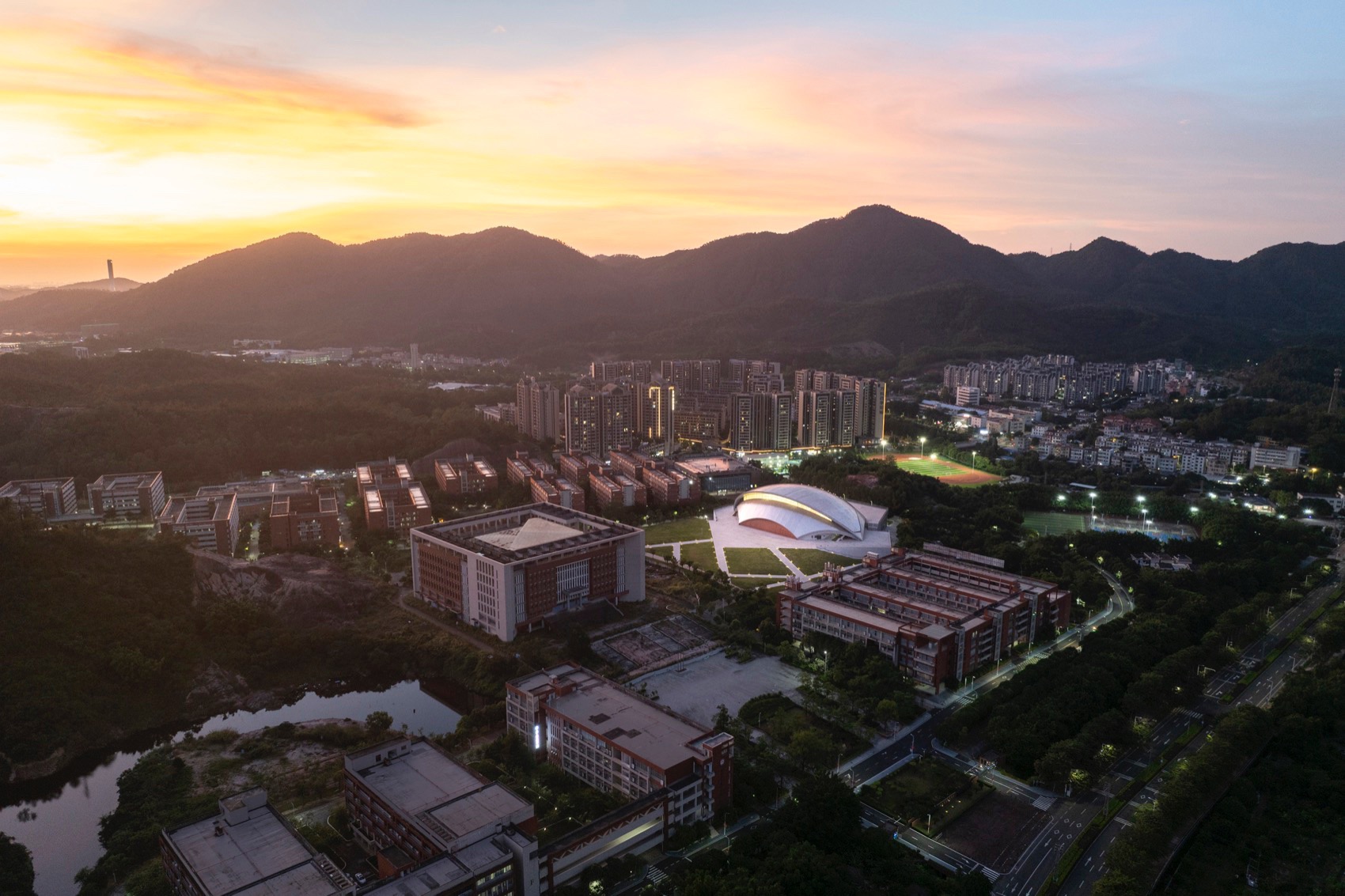Gymnasium of Guangdong Polytechnic Institute by South China University ...