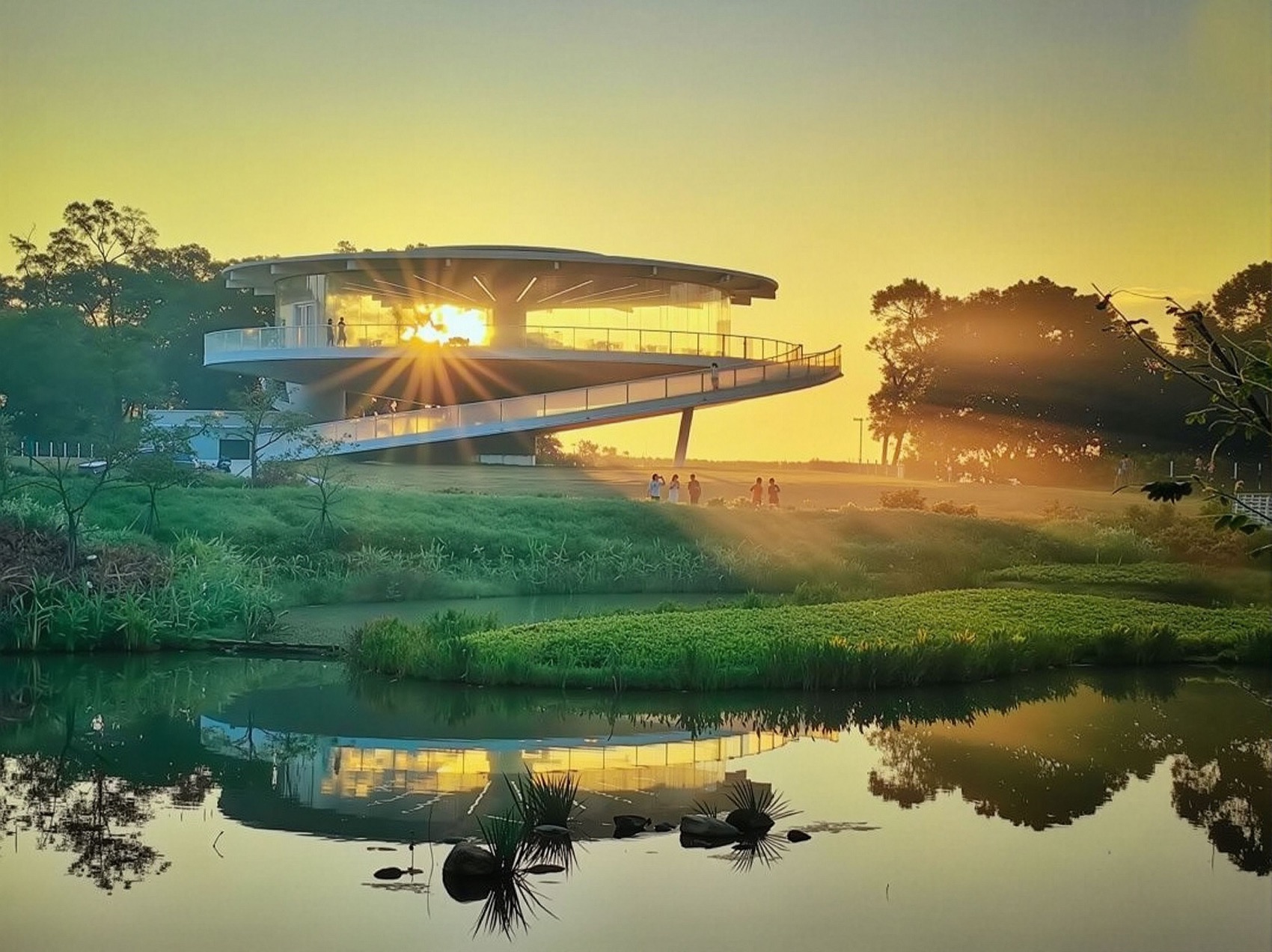 Wutong Pavilion by CCDI DongXiYing Studio - 谷德设计网