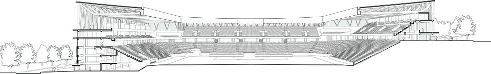 Modernization Project of Universidad Católica Stadium by IDOM - 谷德设计网