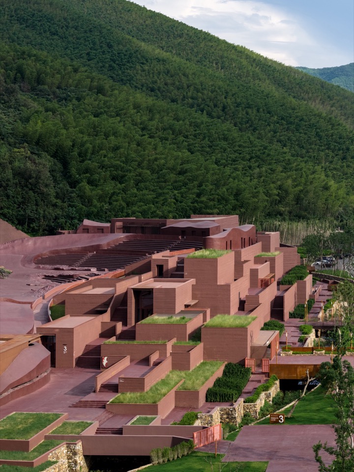 The Earth Valley Theater in Yaohu Village by GOA - 谷德设计网
