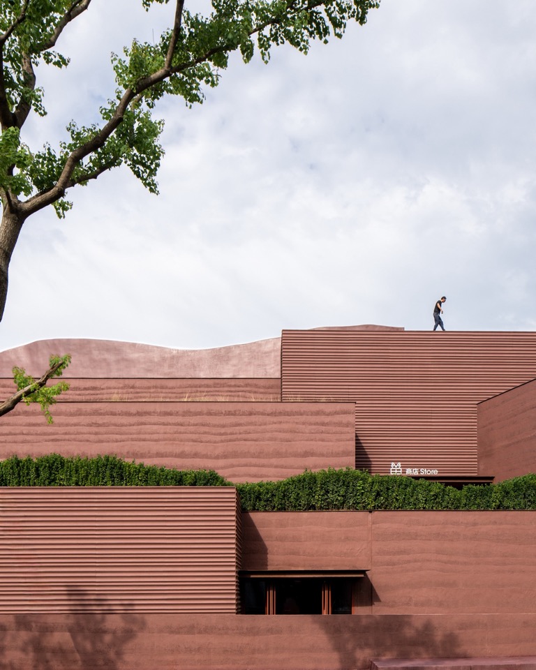 The Earth Valley Theater in Yaohu Village by GOA - 谷德设计网