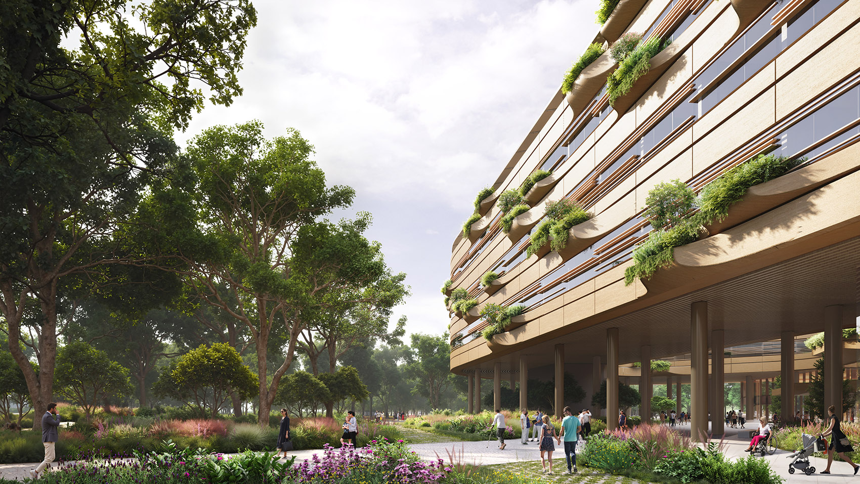 Malpensa Hospital international design competition by Zaha Hadid ...